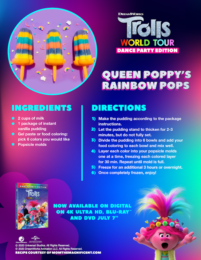 Feel The Music & Win A Trolls World Tour Prize Pack - Enter To Win