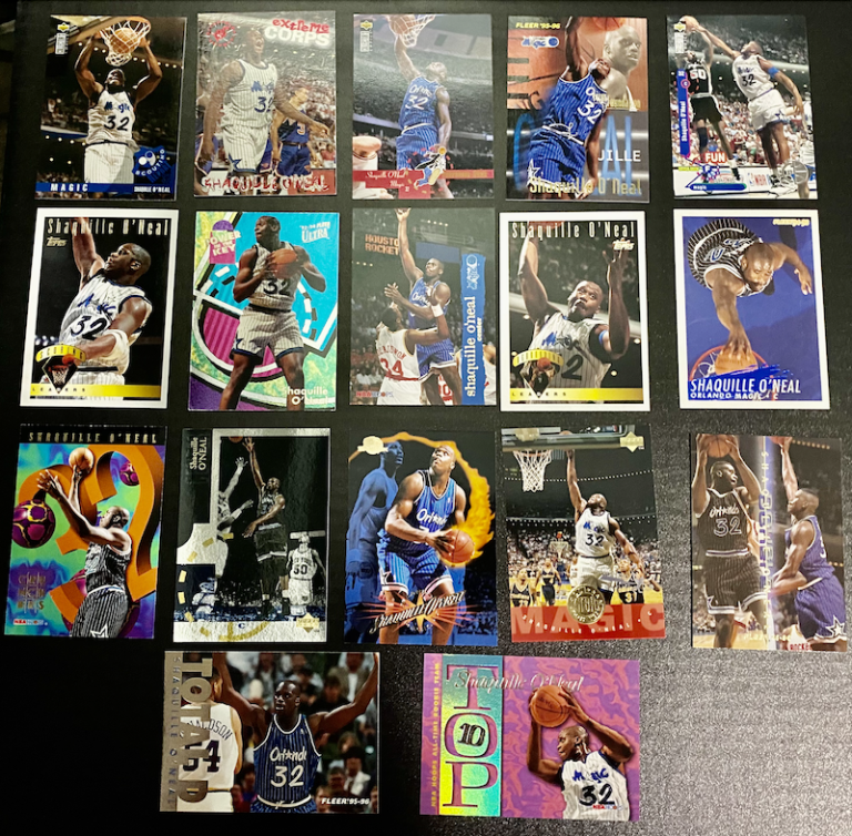 Collector of The Week - Shaq Basketball Card Collection