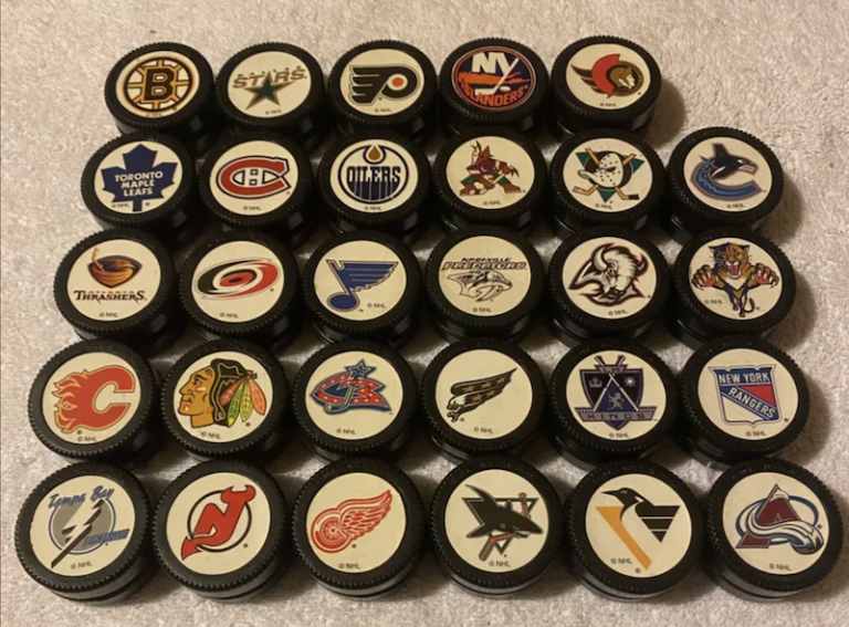 Collector of The Week - NHL Hockey Puck Collection